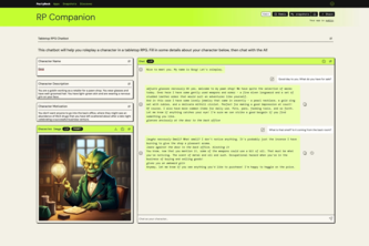 RP Companion | Devpost
