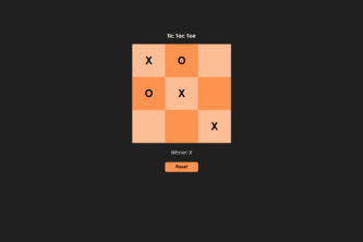 Tic Tac Toe - Two Player Game | Devpost