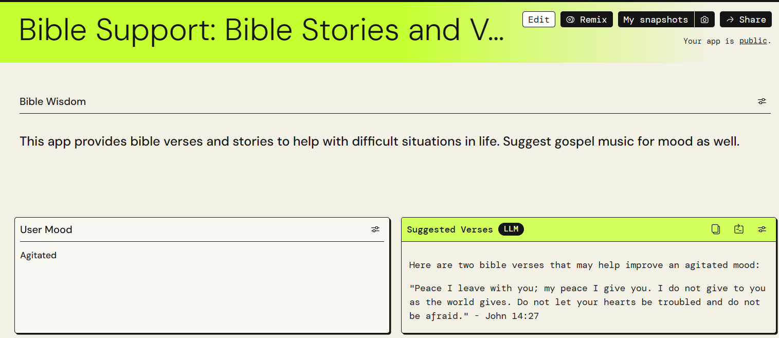 Emotional Bible support | Devpost