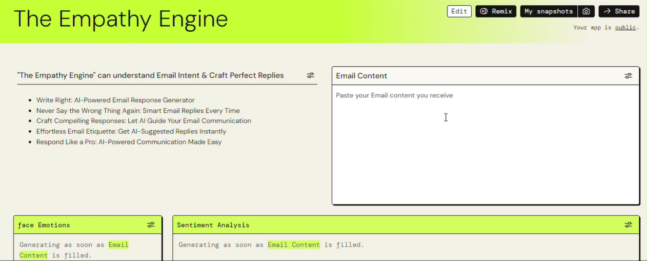 The Empathy Engine | Devpost