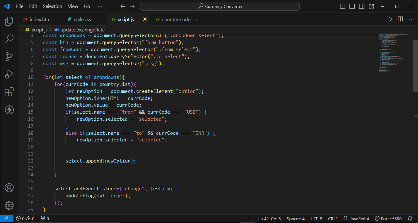 A Currency Converter | Devpost