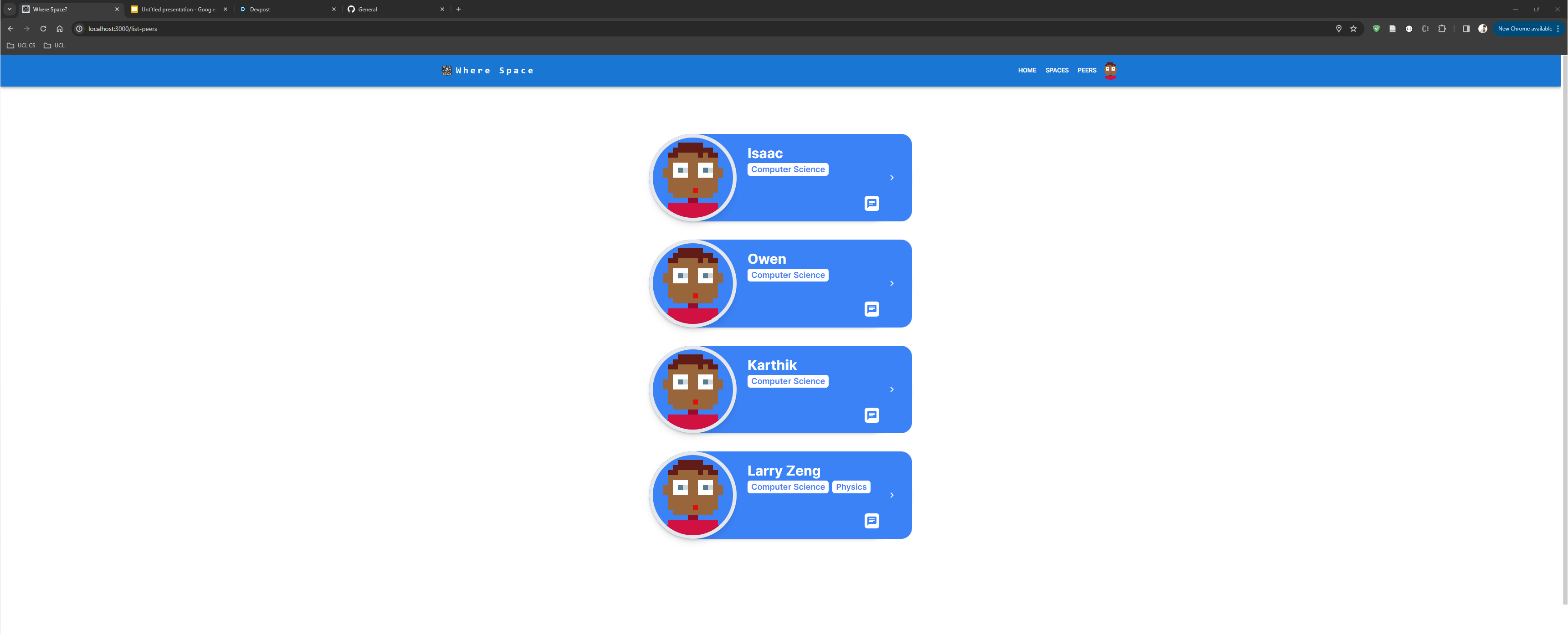 Where Space | Devpost