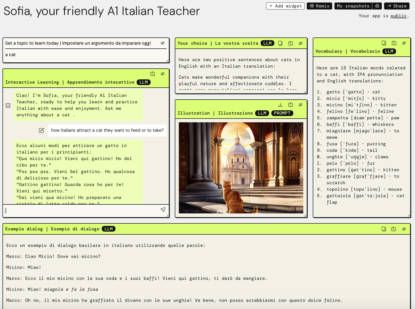 Sofia, your Italian Teacher | Devpost