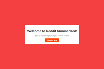 Reddit Summarized | Devpost