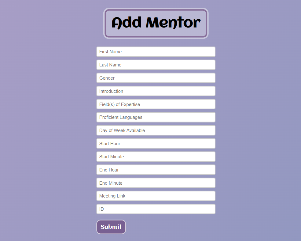 Mentor.me | Devpost