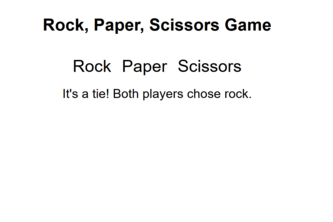 Rock Paper Scissor | Devpost