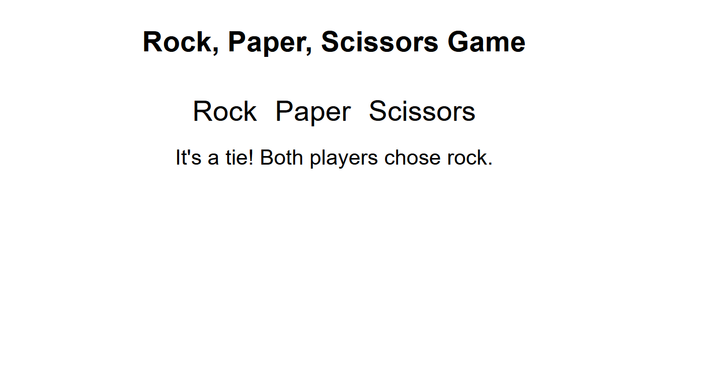 Rock Paper Scissor | Devpost