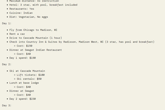 All-Inclusive Vacation Planner | Devpost