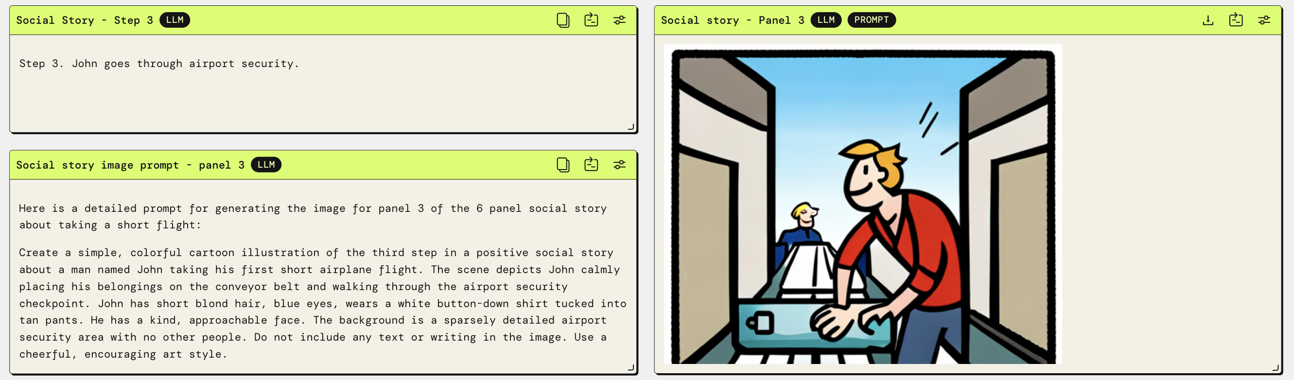Social storyboard for adults with special needs | Devpost