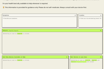 Medical Advisor, I'm here for you! | Devpost