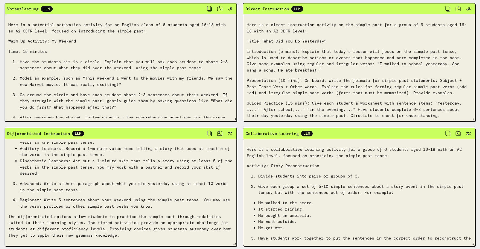 LLM: Language Lesson Maestro | Devpost