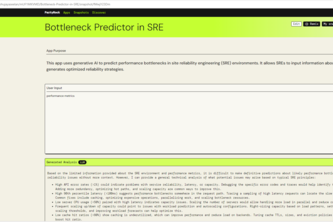 Bottleneck Predictor in SRE | Devpost