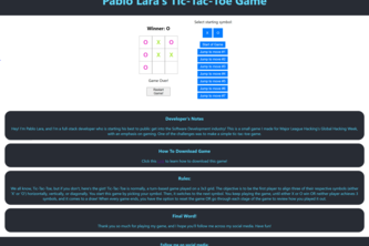 Tic Tac Toe! | Devpost
