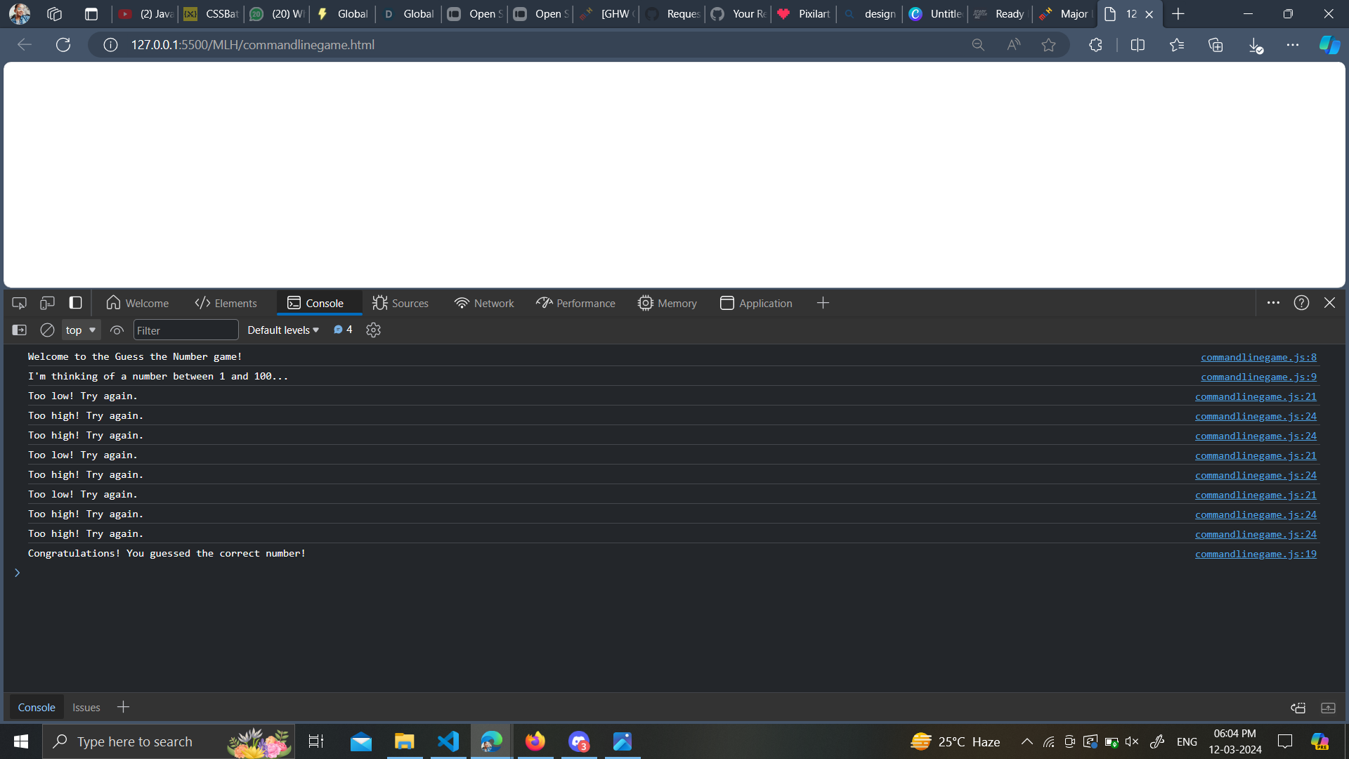 Guess the number | Devpost