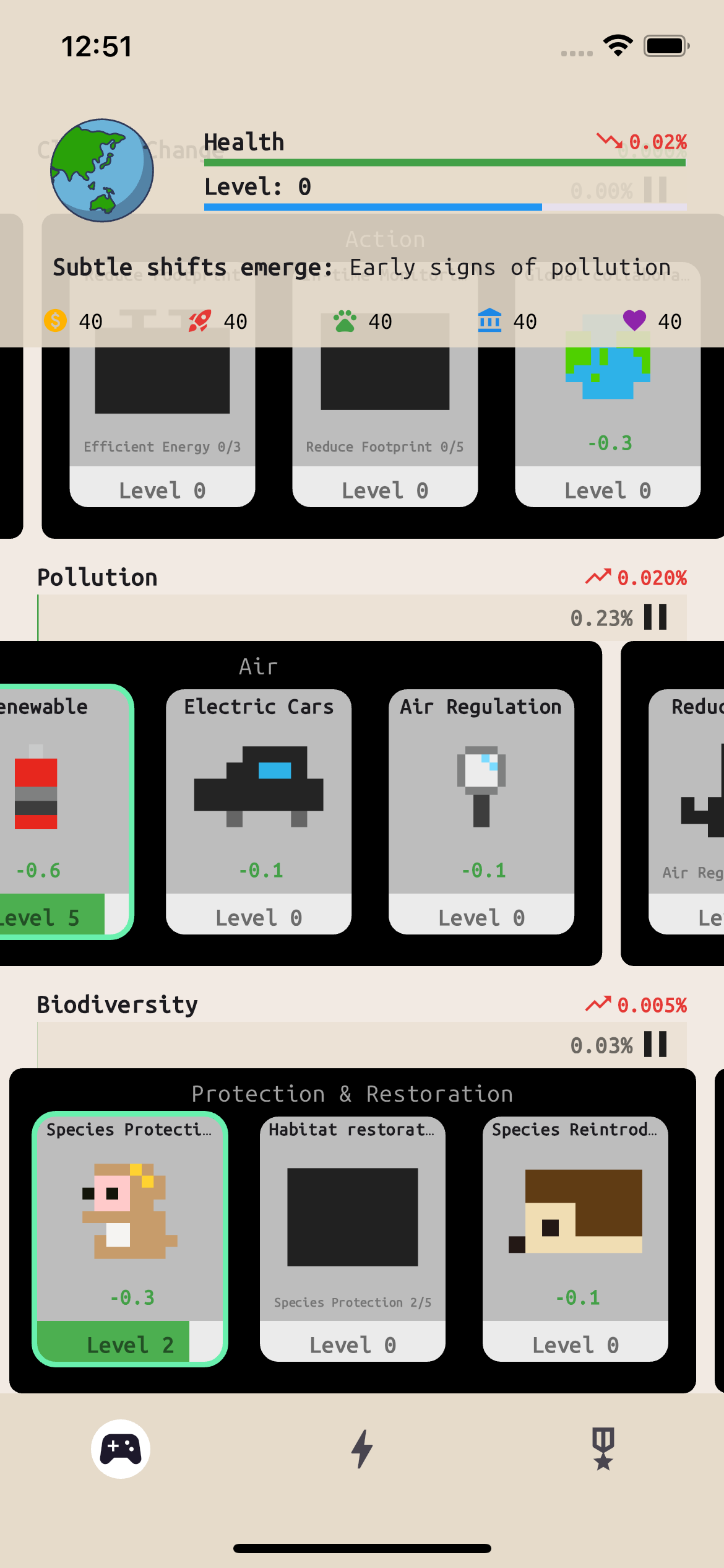 Mother Earth Rescue: Changemaker Idle | Devpost