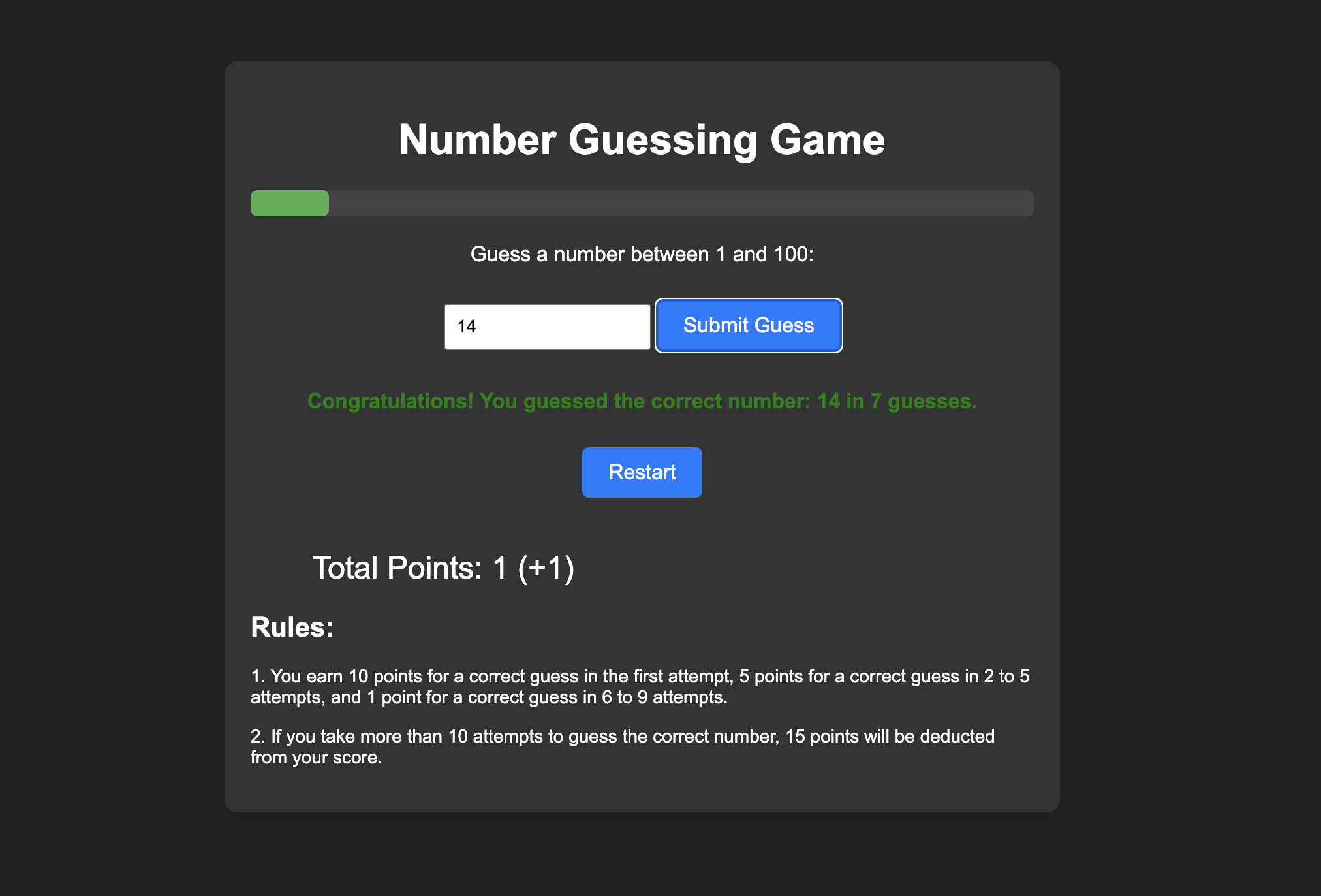 Track your game | Devpost