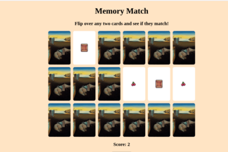 Memory Match | Devpost