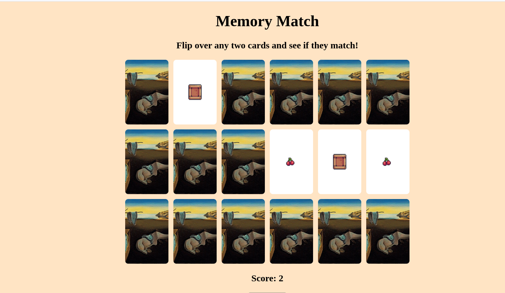 Memory Match | Devpost
