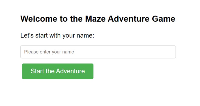 Adventure Maze game | Devpost