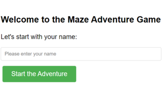Adventure Maze game | Devpost