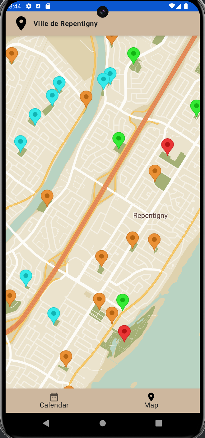 Sports et loisirs(One of the functions of the City App) | Devpost