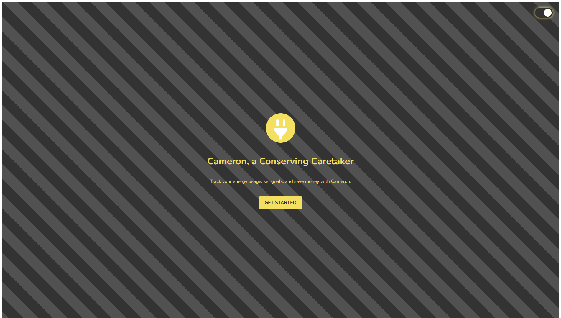 Cameron the Conserving Caretaker | Devpost