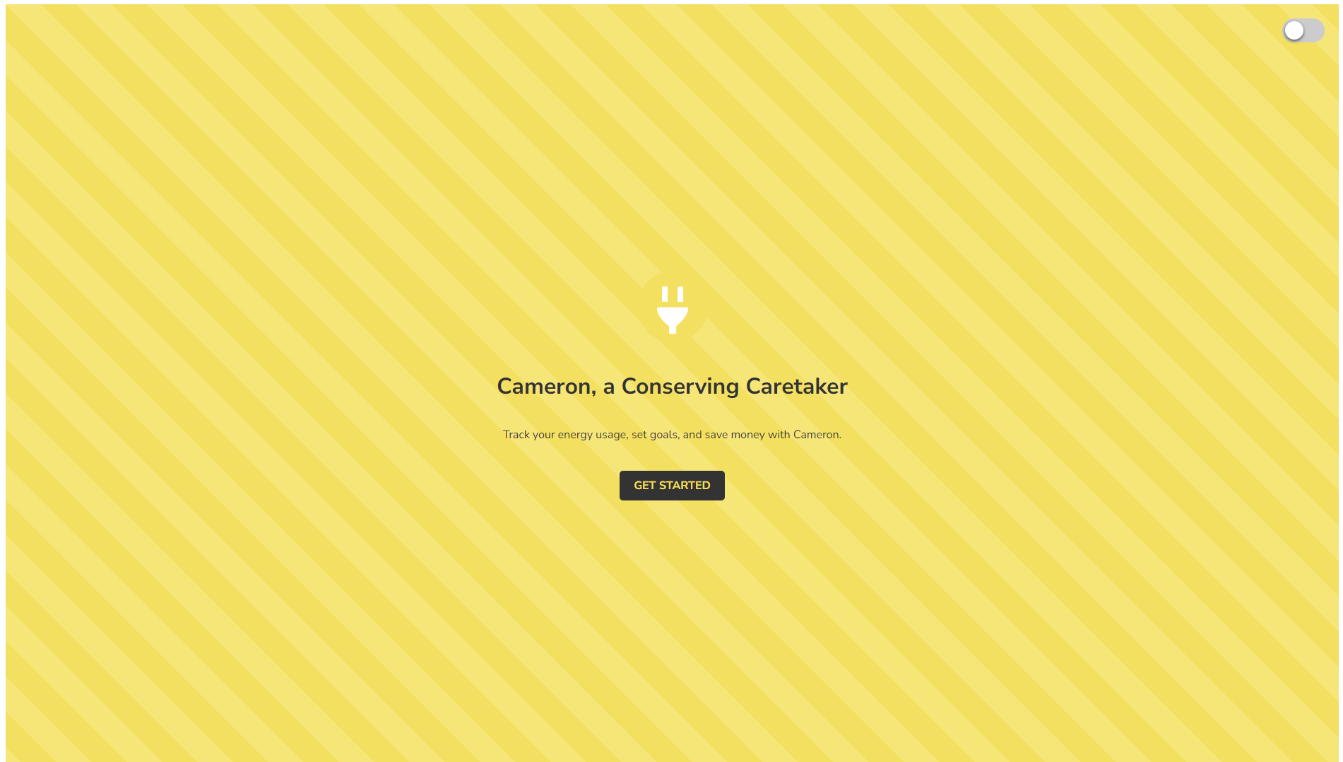 Cameron the Conserving Caretaker | Devpost