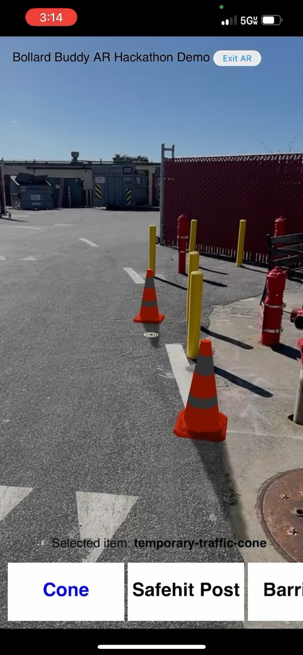 BOLLARD BUDDY AR | Devpost