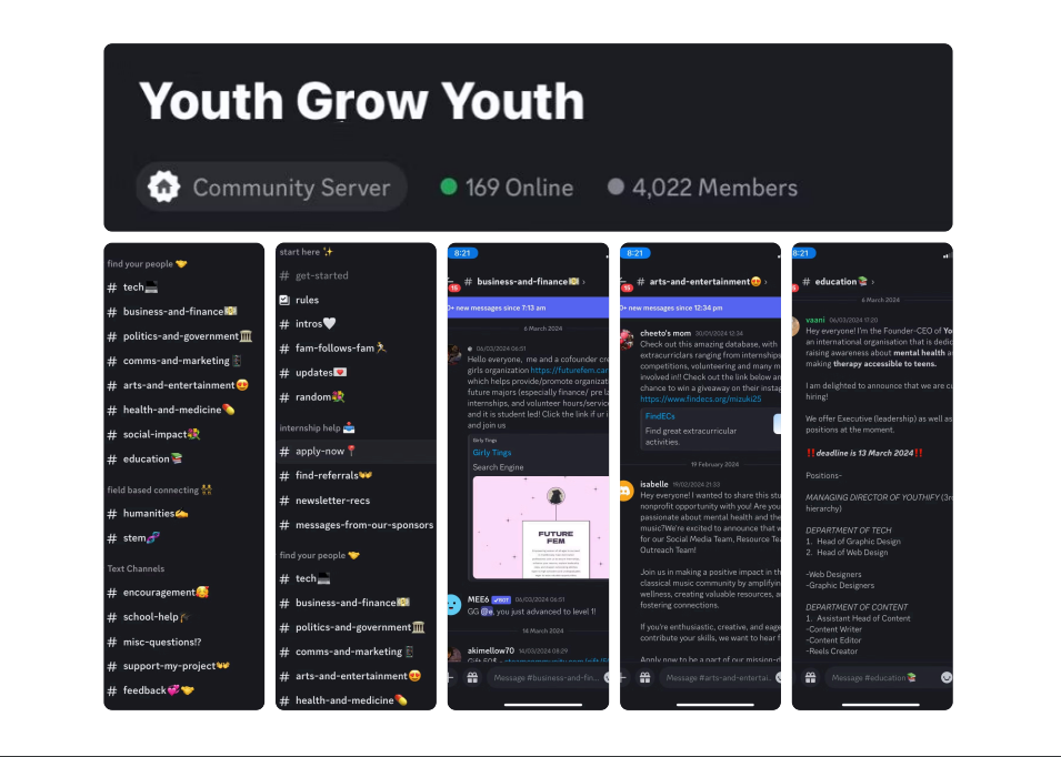 Youth Grow Youth | Devpost