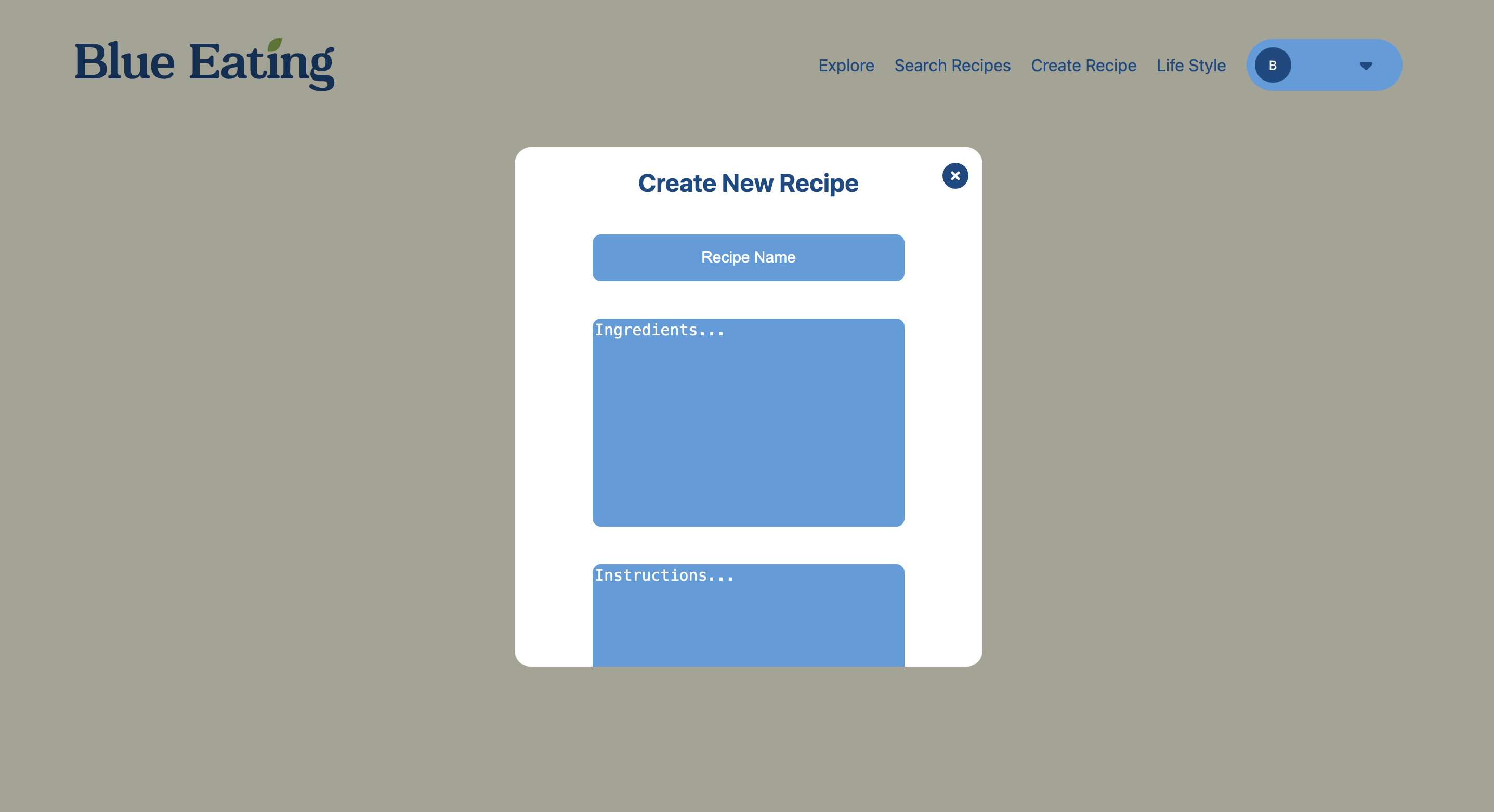 Blue Eating | Devpost