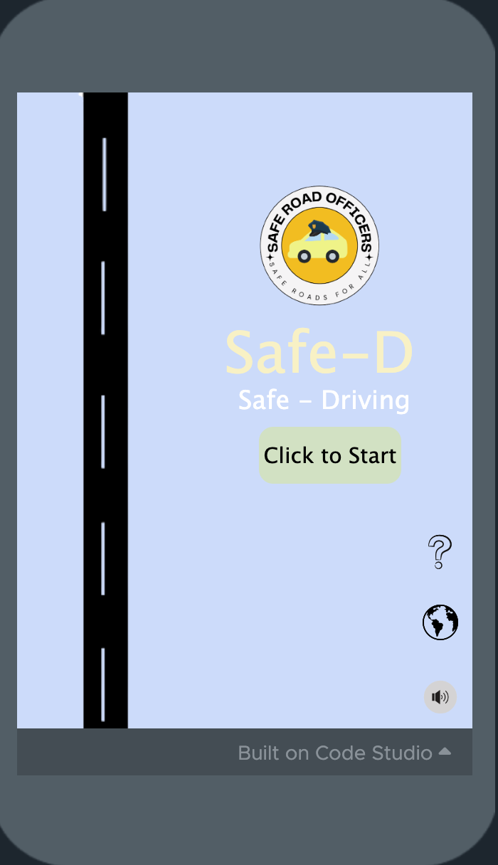 Safe-D: Safe Driving by the Safe Road Officers | Devpost