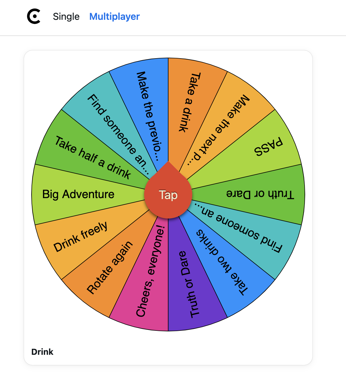 Wheel of fortune | Devpost