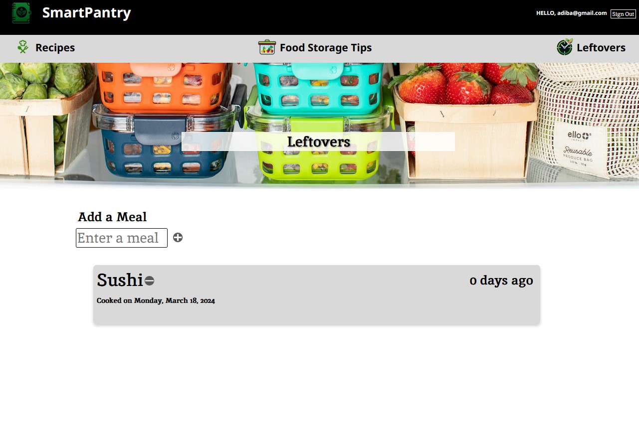 SmartPantry- Your Ultimate Meal Planning Companion | Devpost