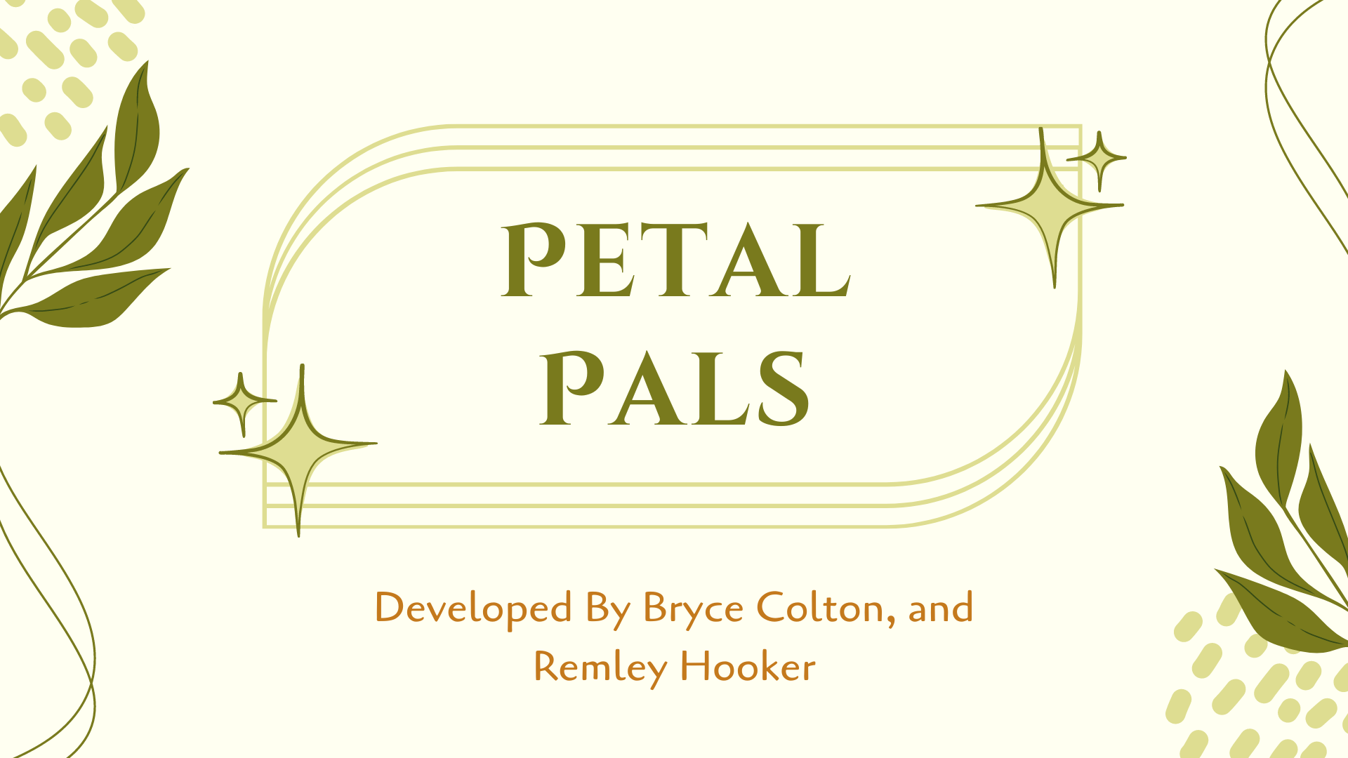 Petal Pals | Devpost