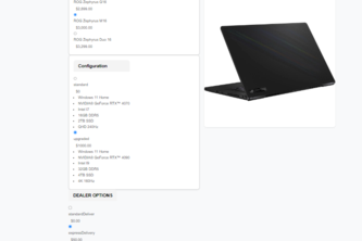 Laptop Configuration | Devpost