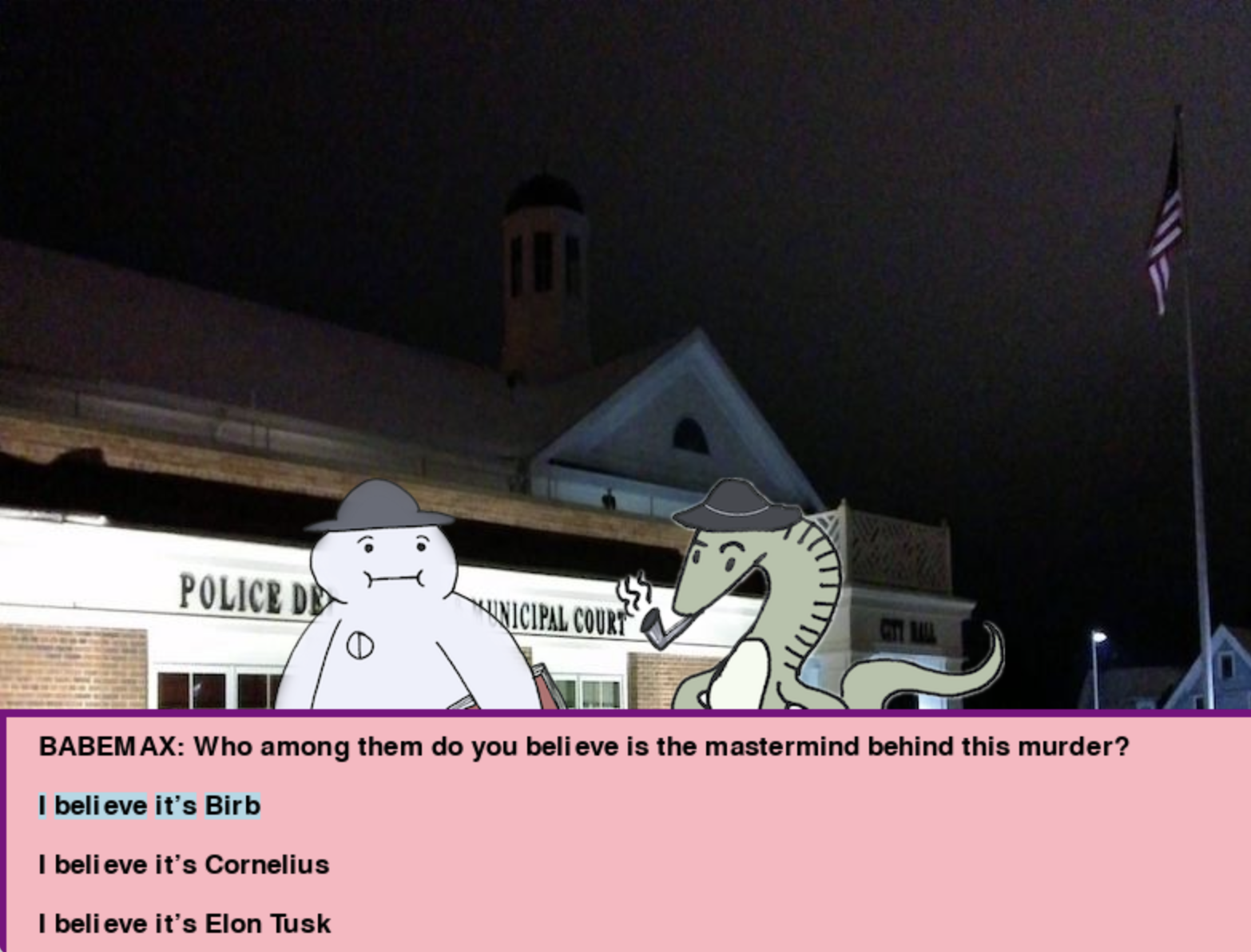 Detective Incognito: MBTI Murder Mystery Game | Devpost