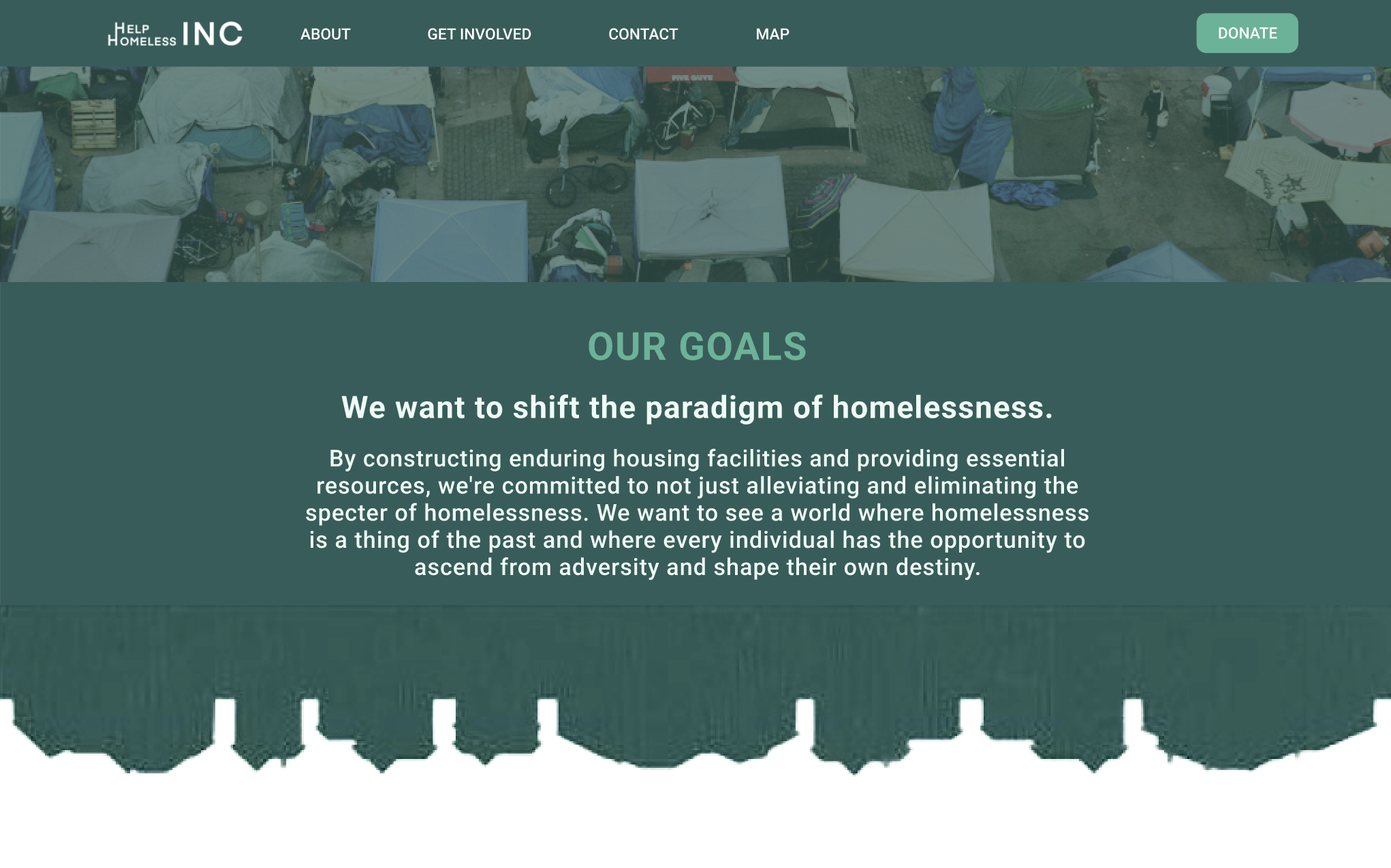 Help Homeless Inc Redesign | Devpost