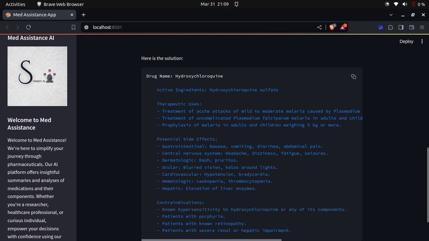 Med Assistance | Devpost