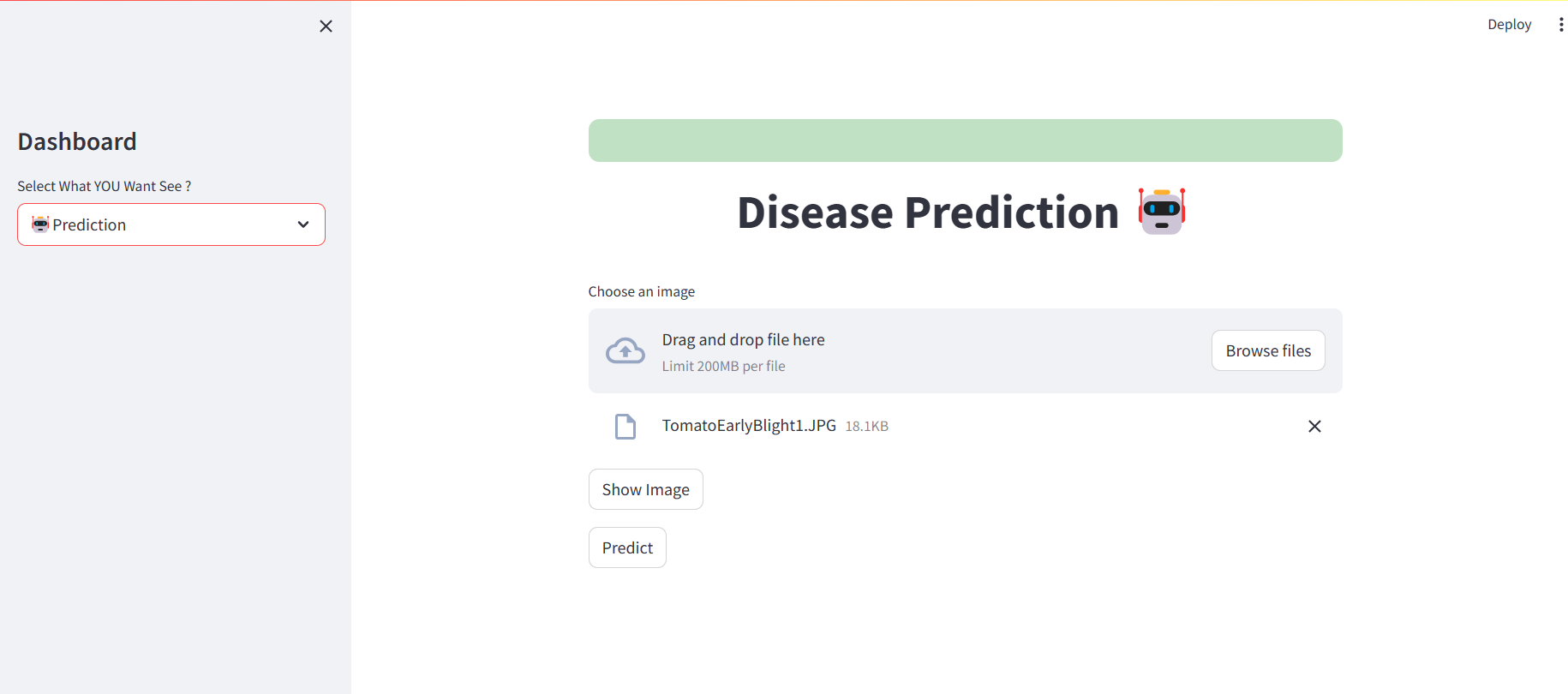 "Green Health Monitor ☘️- A Plant Disease Detection System " | Devpost