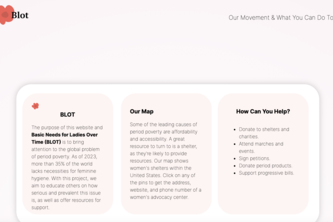 BLOT (Basic needs for Ladies Over Time) | Devpost