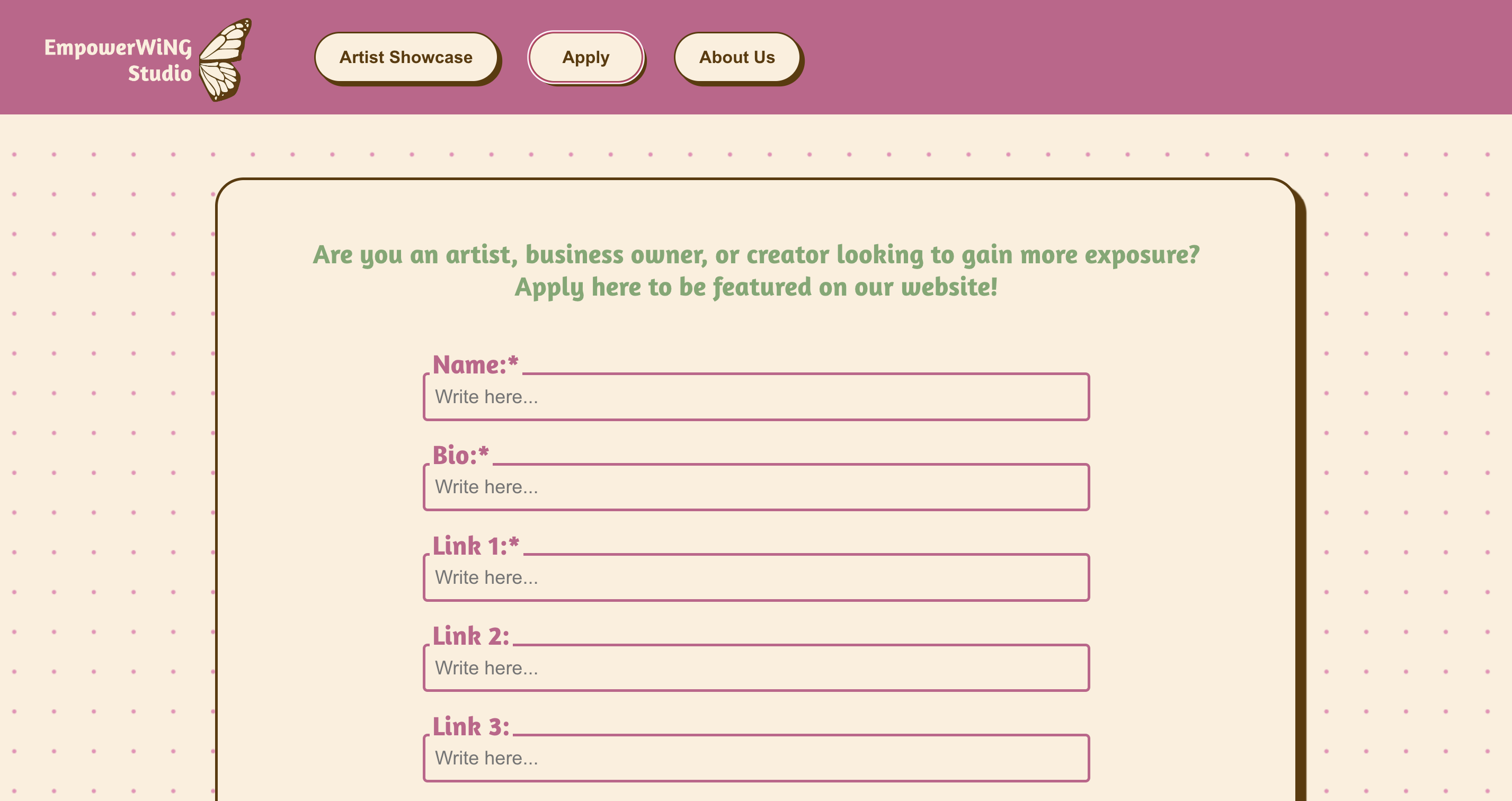 EmpowerWiNG Studio | Devpost