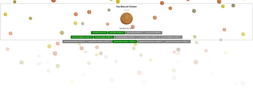 Tea Biscuit Clicker | Devpost