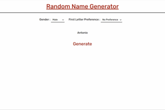 Random Name Generator | Devpost