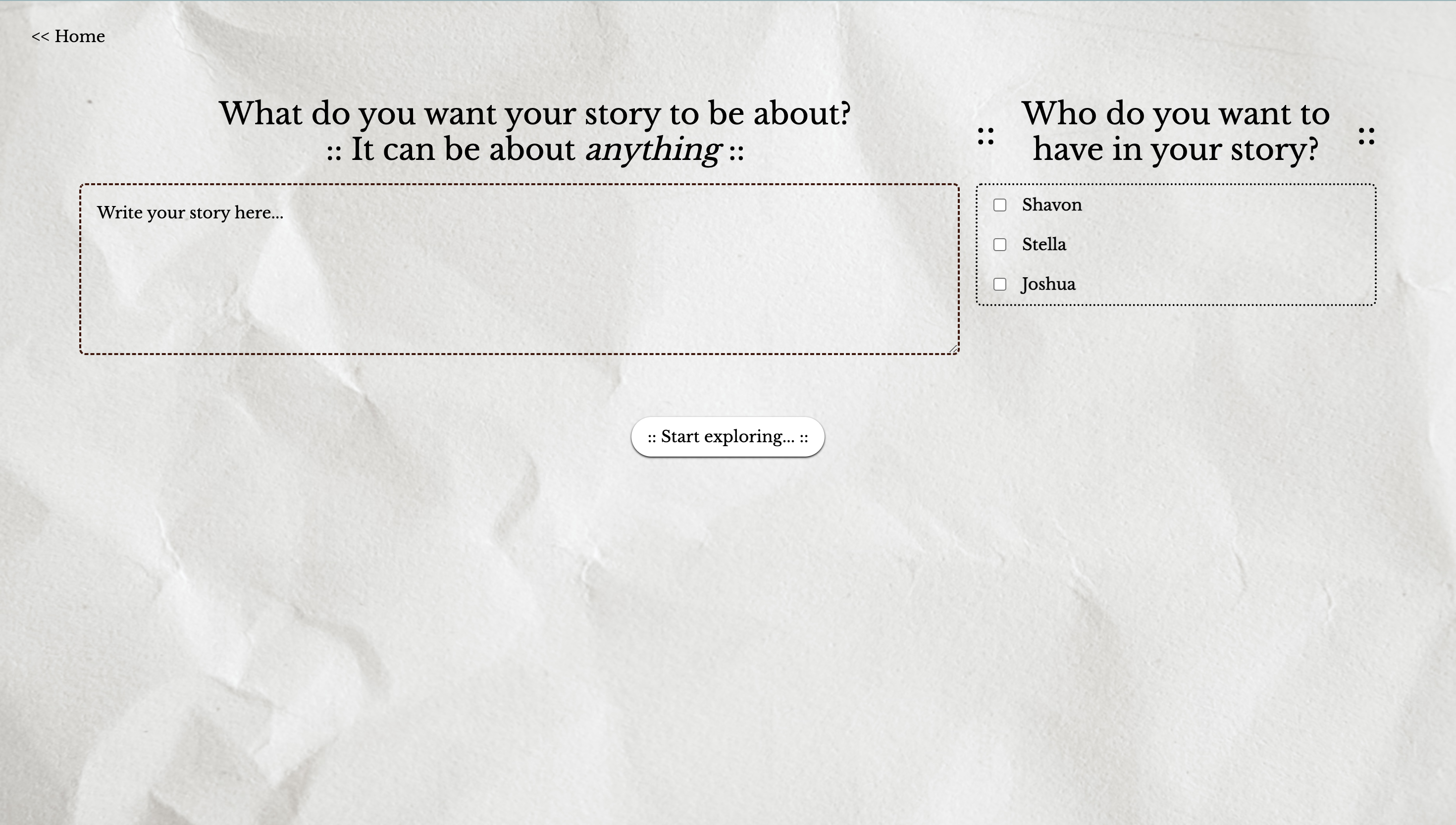 :: storycraft :: | Devpost