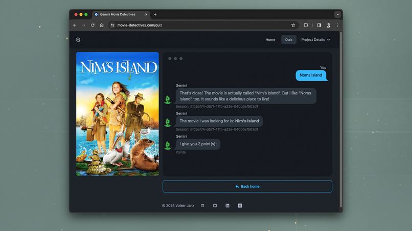 Gemini Movie Detectives | Devpost