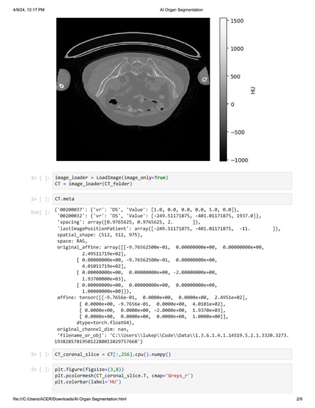 AI WholeBody Organ Segmentation | Devpost