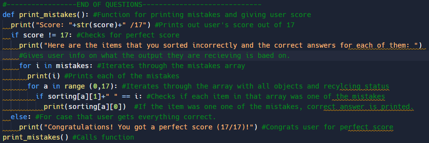 Recycling Quiz (Junior Track) | Devpost