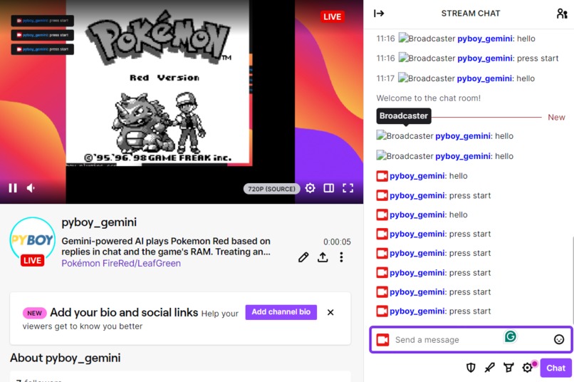 Gemini Plays Pokemon | Devpost