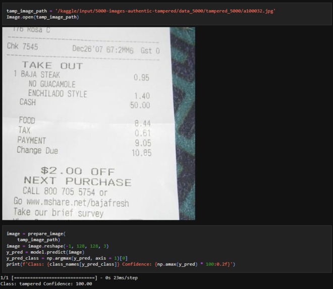 Detection of Tampered Text in Document Images | Devpost