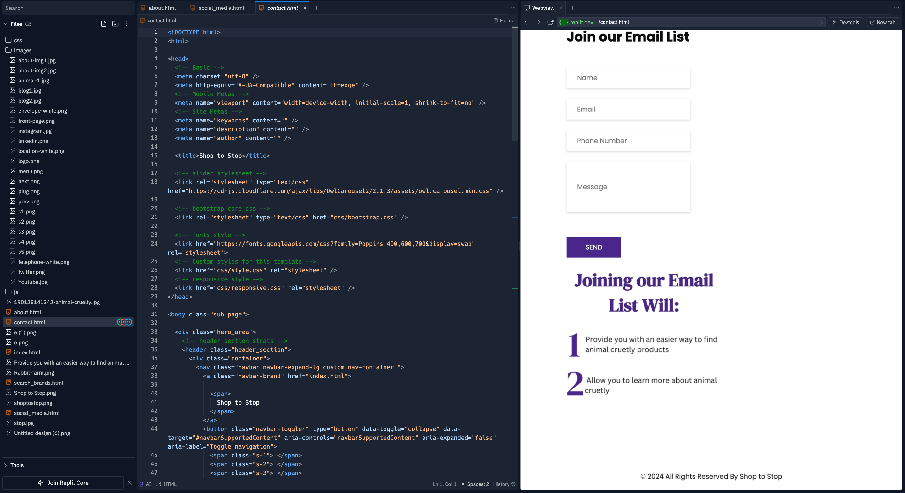 Shop to Stop | Devpost
